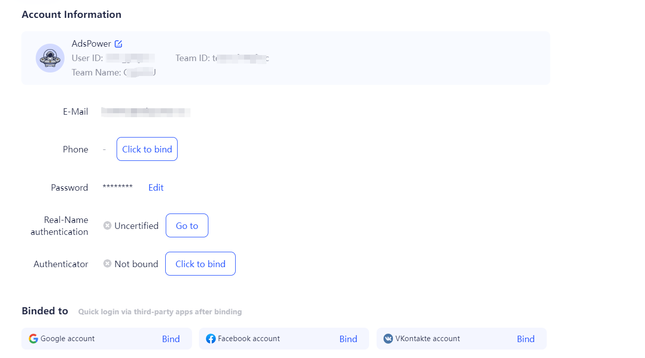 Settings-Help Center - AdsPower