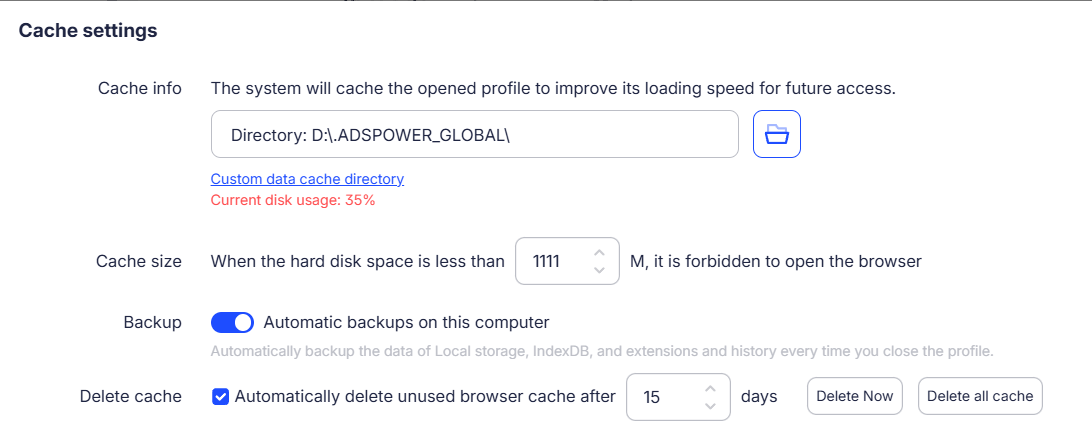 Settings-Help Center - AdsPower