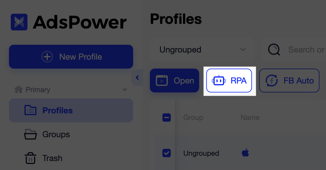 Feature Intro-RPA User Guide - AdsPower