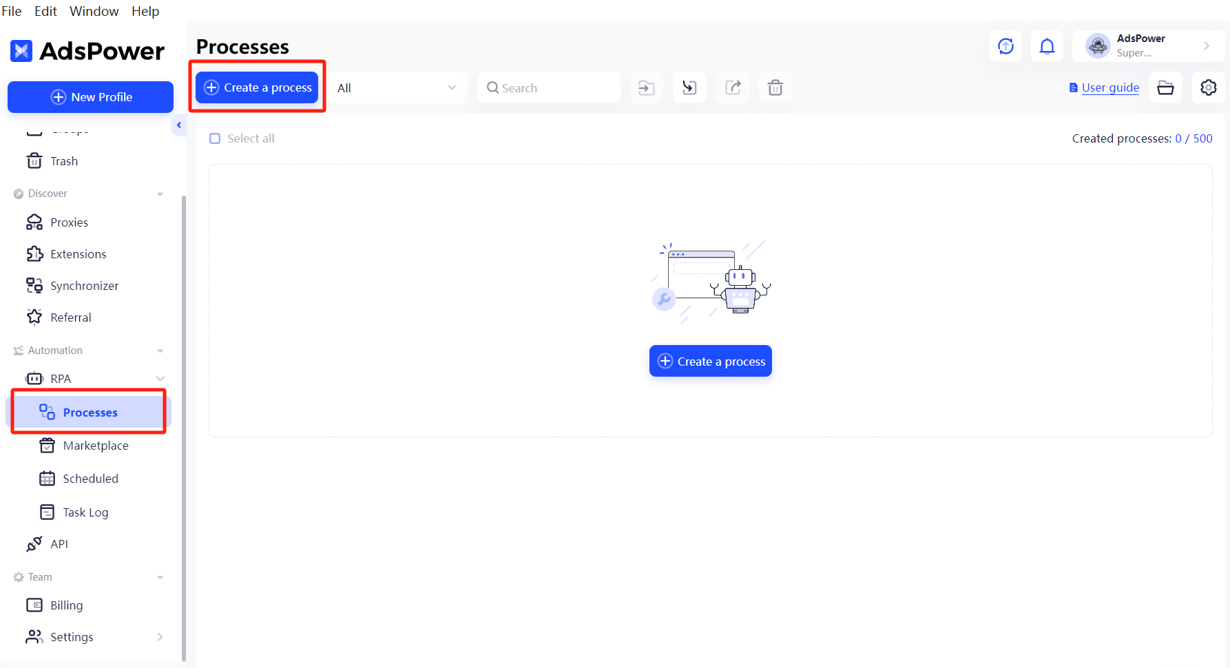 RPA-Help Center - AdsPower