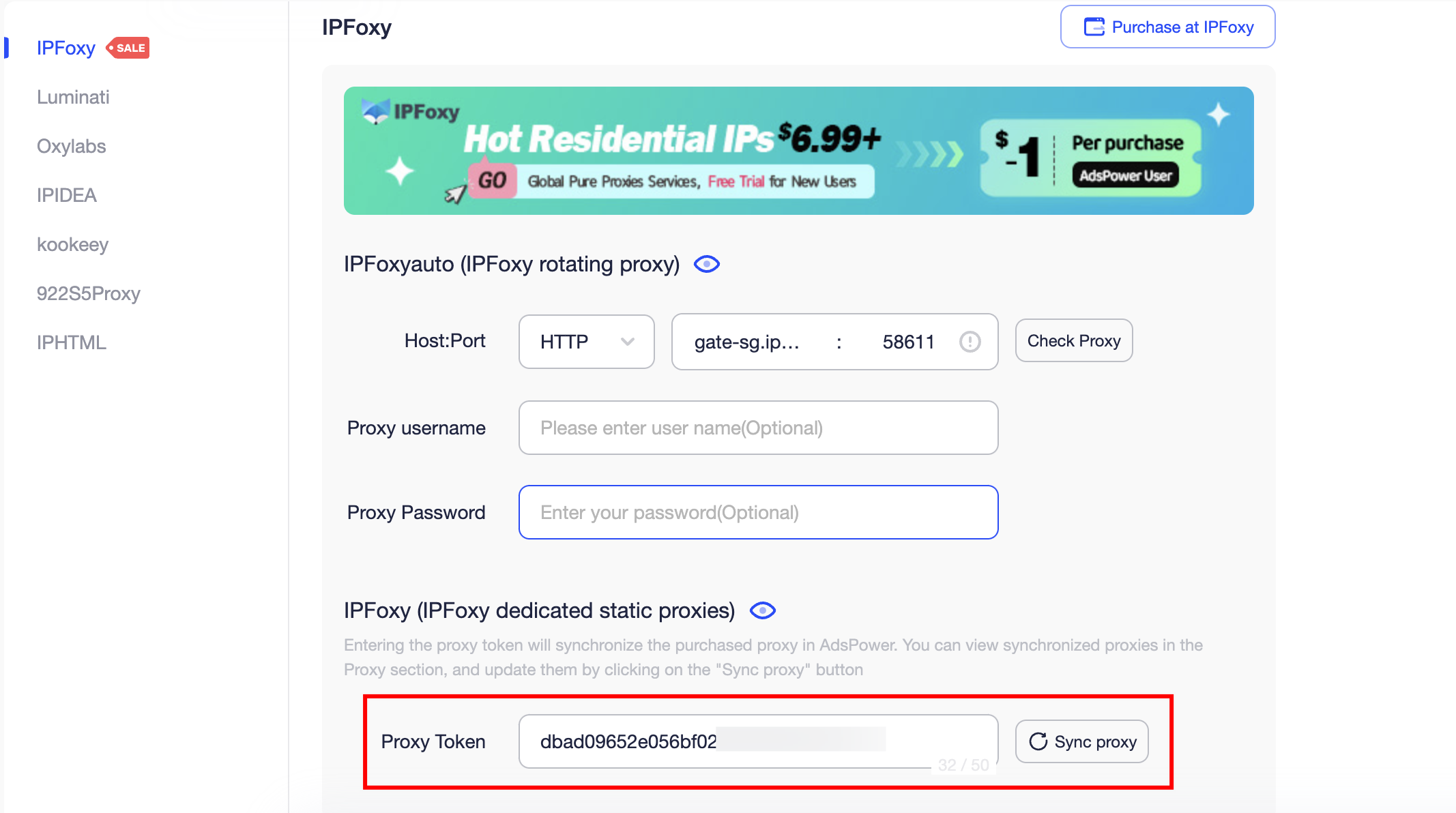IPFoxy-Help Center - AdsPower