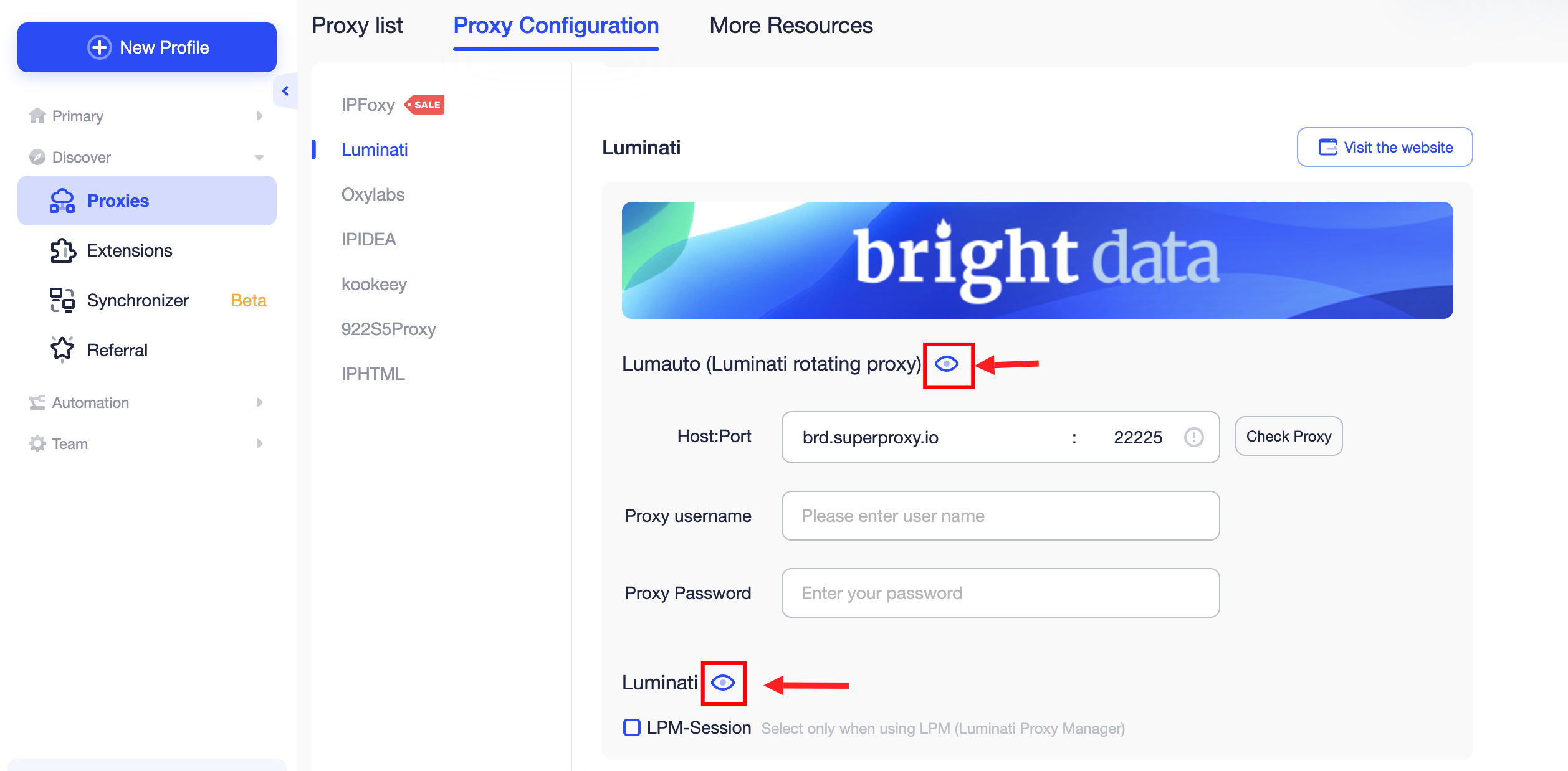 Bright Data(Luminati)-Help Center - AdsPower