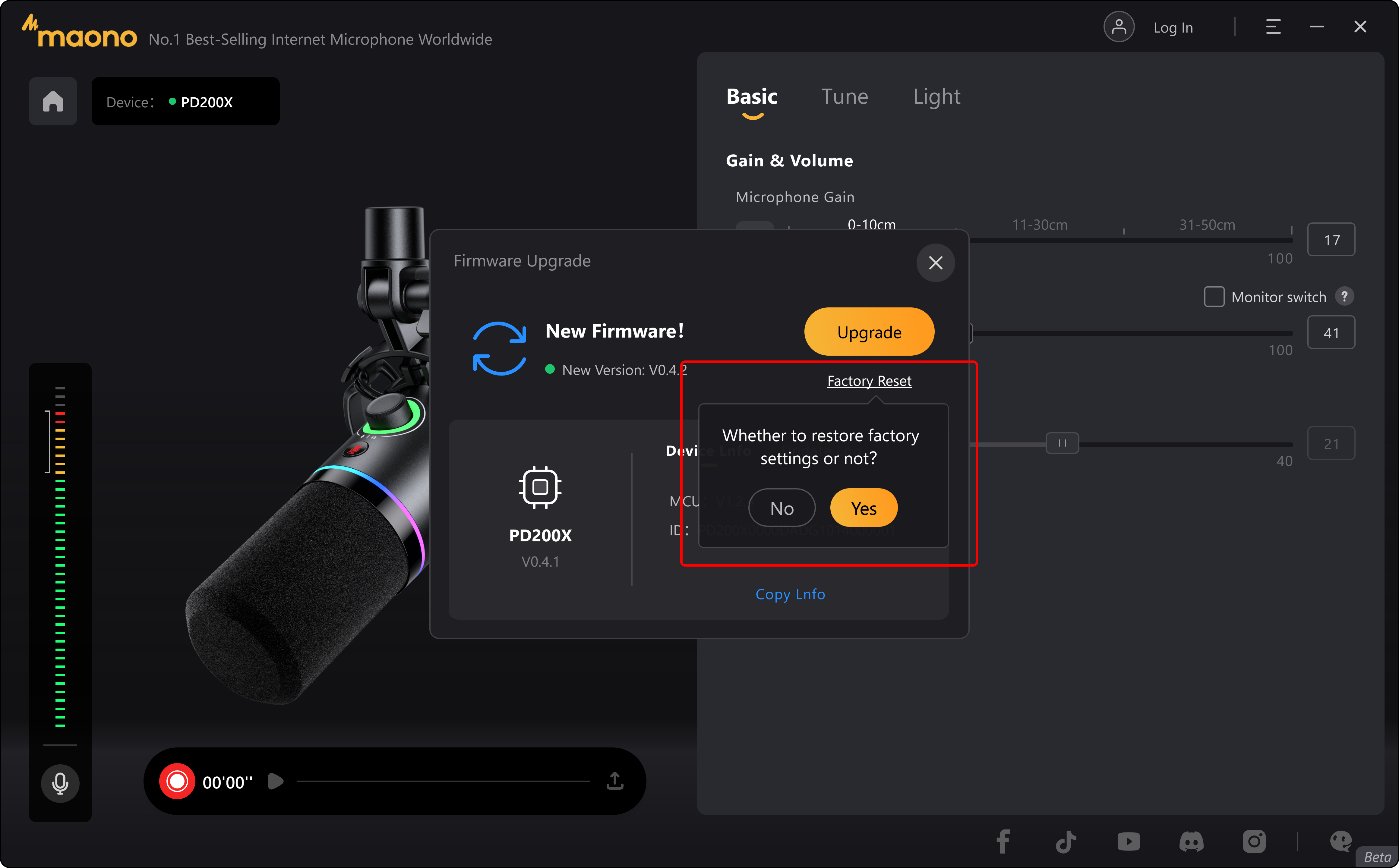 PD200X Software User Guide-Maono Help Center