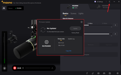 PD200W FAQs-Maono Help Center