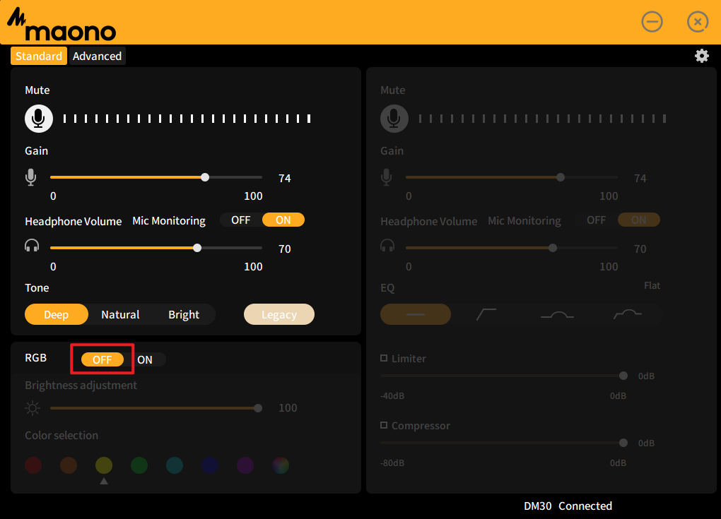 DM30 RGB FAQs-Maono Help Center