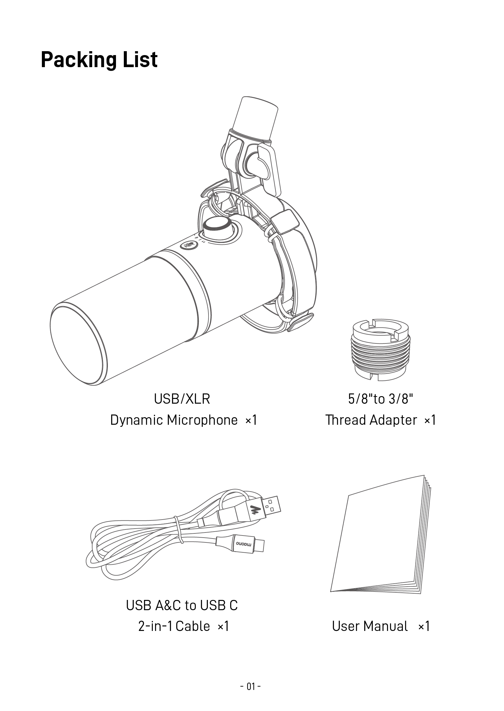 PD200X User Manual-Maono Help Center