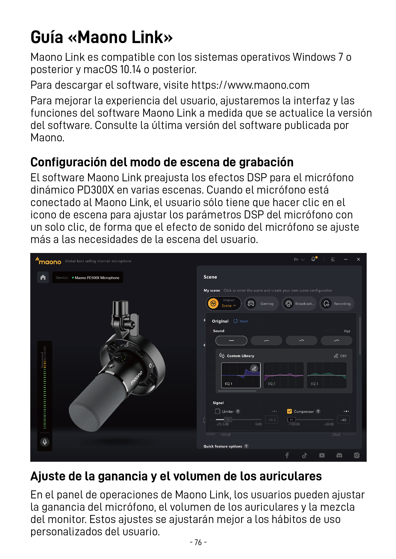 PD300X User Manual-Maono Help Center