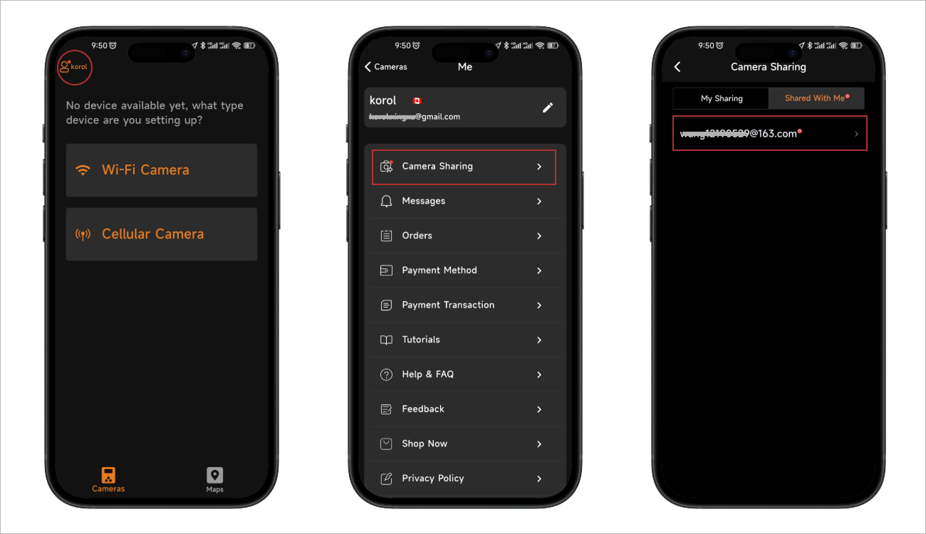 Camera Sharing Feature Guide-GardePro Help Center