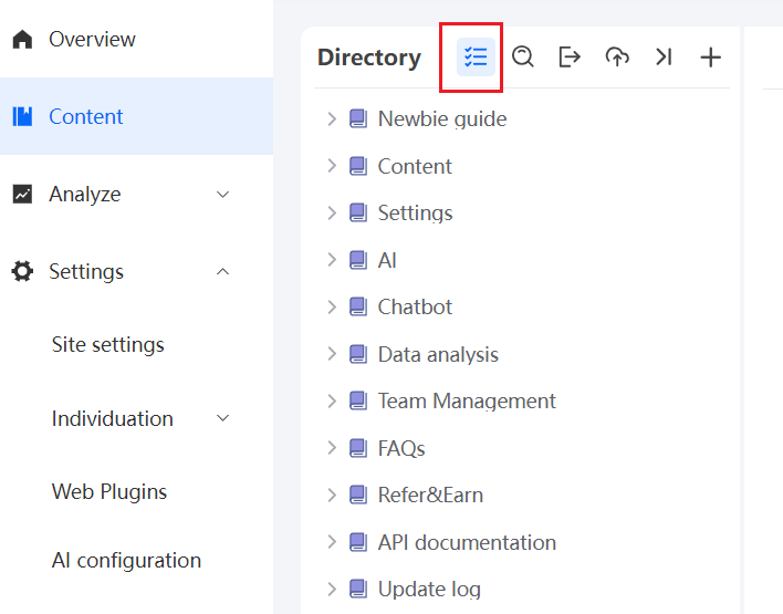 How To Move Delete And Modify Columnarticle Status In Batches Helplook Help Center