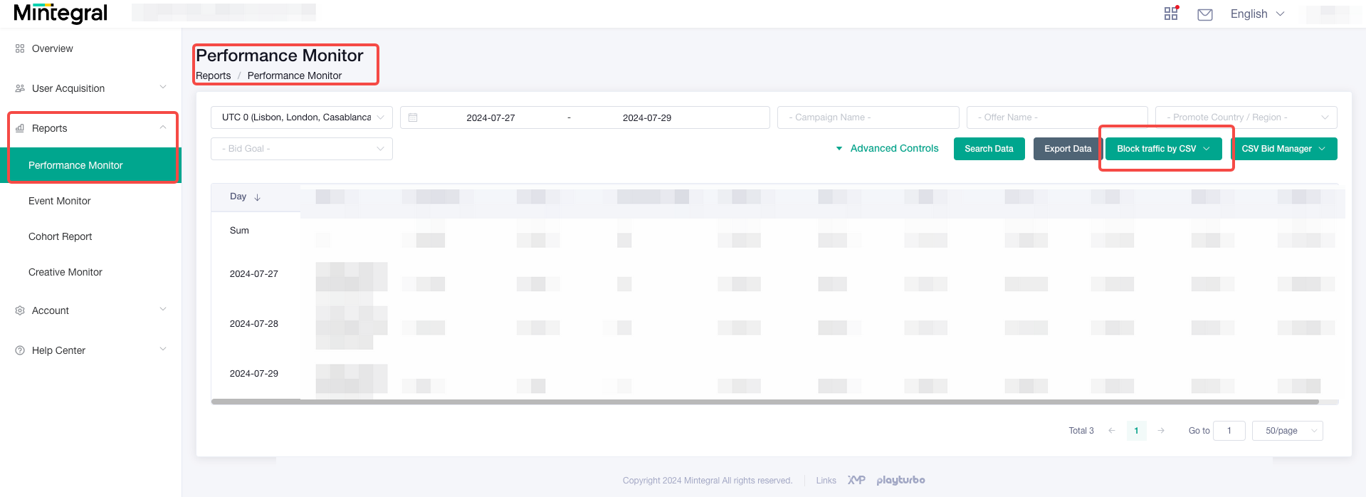 Blacklist Configuration Guide for Mintegral's AppGrowth ad platform