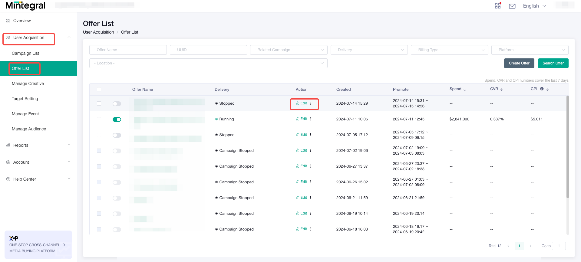 Blacklist Configuration Guide for Mintegral's AppGrowth ad platform