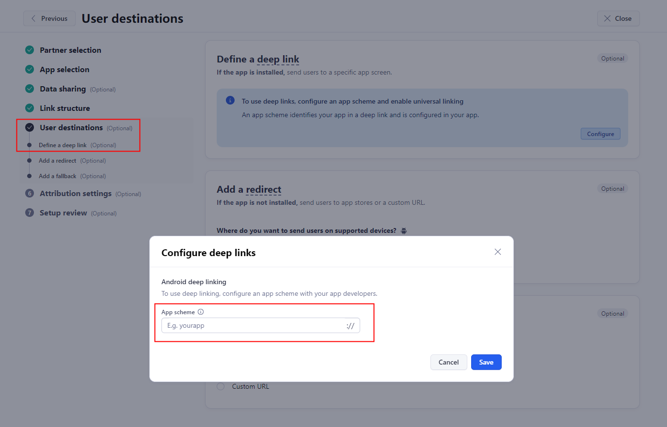 Retargeting: Adjust (MMP) Generating Tracking Link Guide