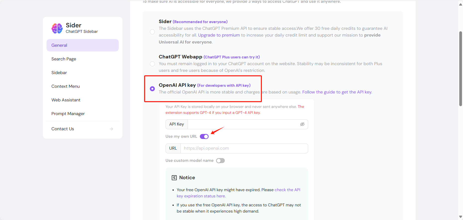 Integrate into Browser plugins—Sider-302.AI| Help Center