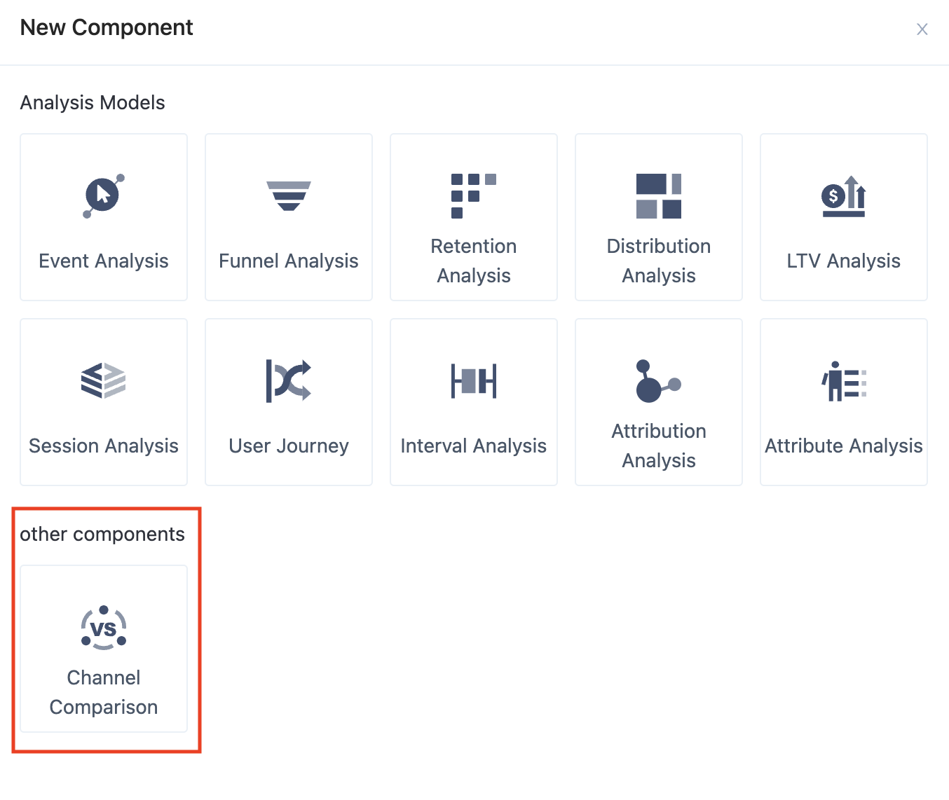 Channel Comparison Component User Manual-Help Center - Sensors Analytic