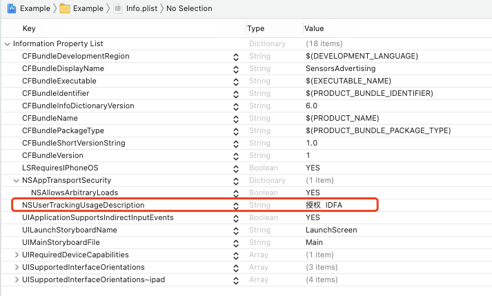 iOS SDK Integration (Advertising SDK)-Help Center - Sensors Analytic