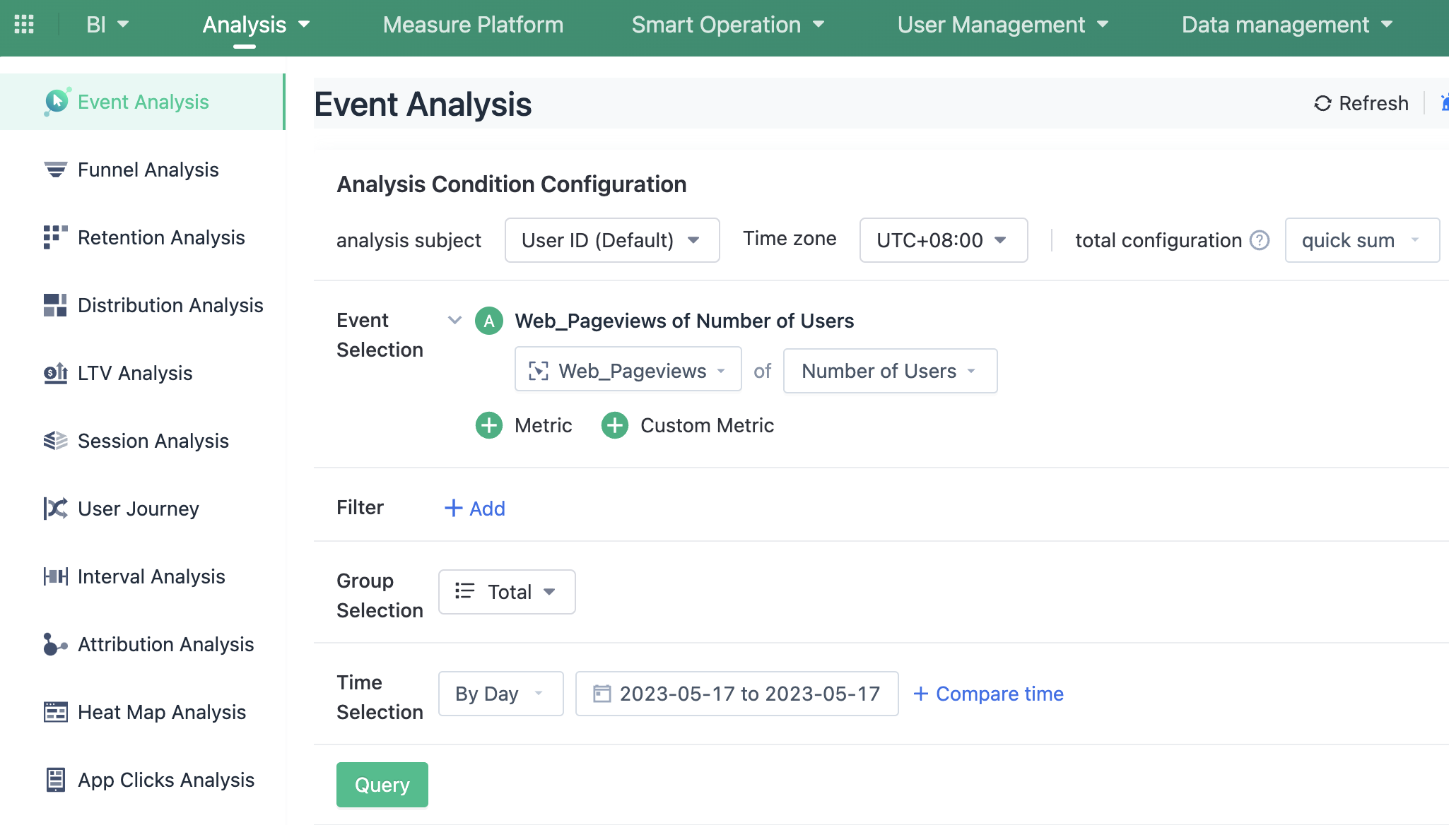 Basic Metric Configuration Instructions-Help Center - Sensors Analytic