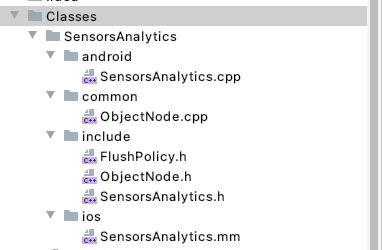 Integrated Documentation (Cocos2d-x)-Help Center - Sensors Analytic