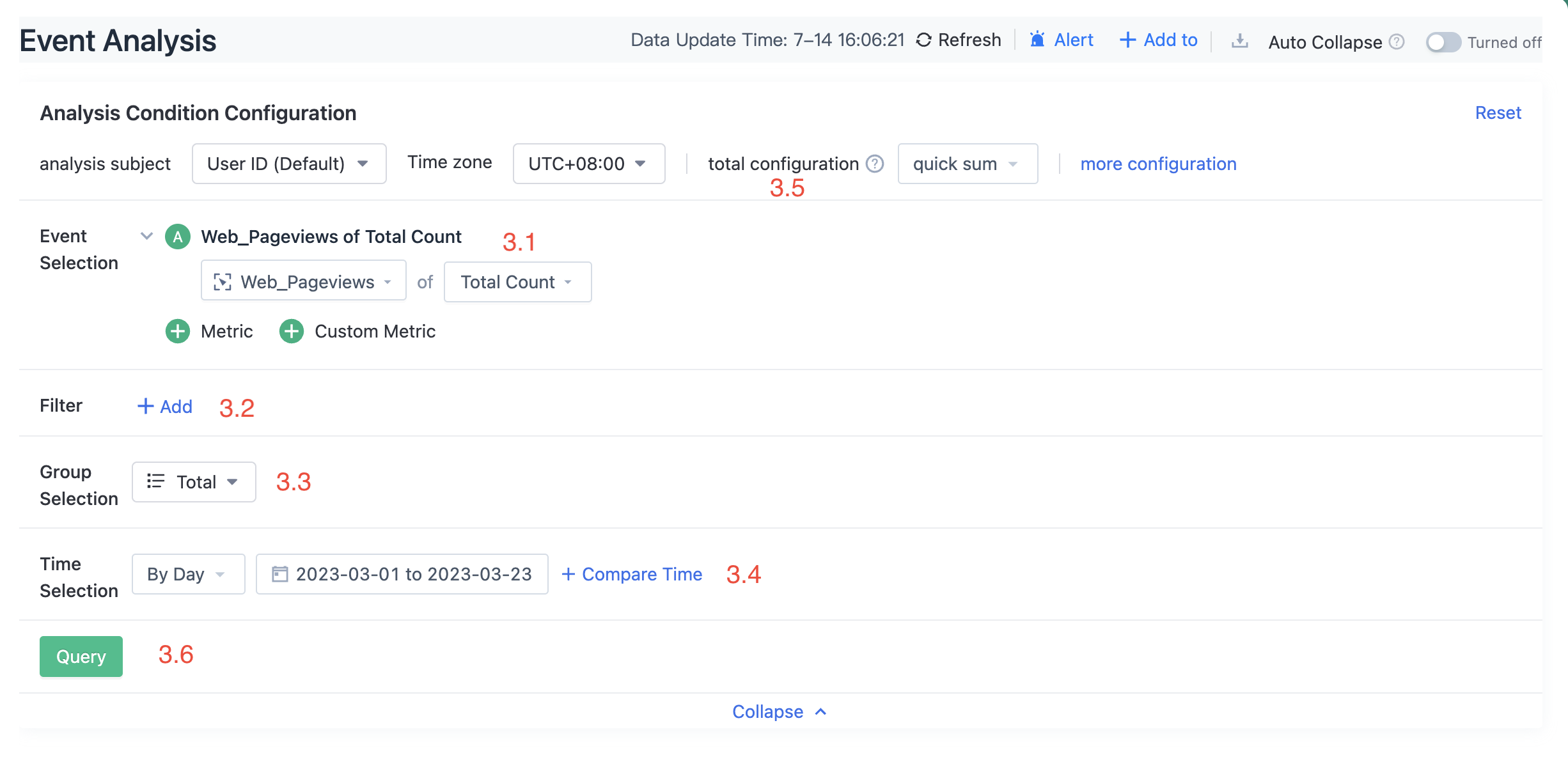Event Analysis-Help Center - Sensors Analytic