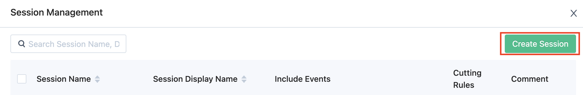 Session analysis-Help Center - Sensors Analytic