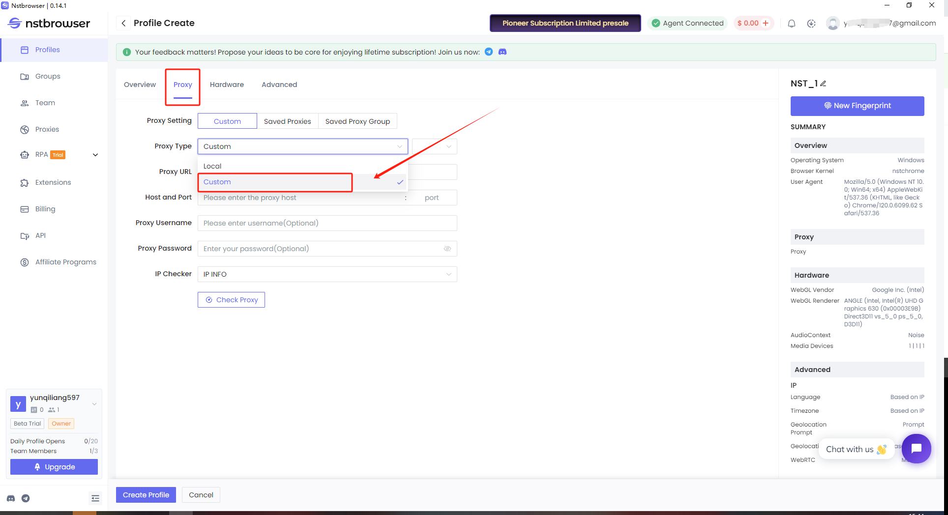 Nstbrowser 配置使用教程-kookeey｜产品使用手册