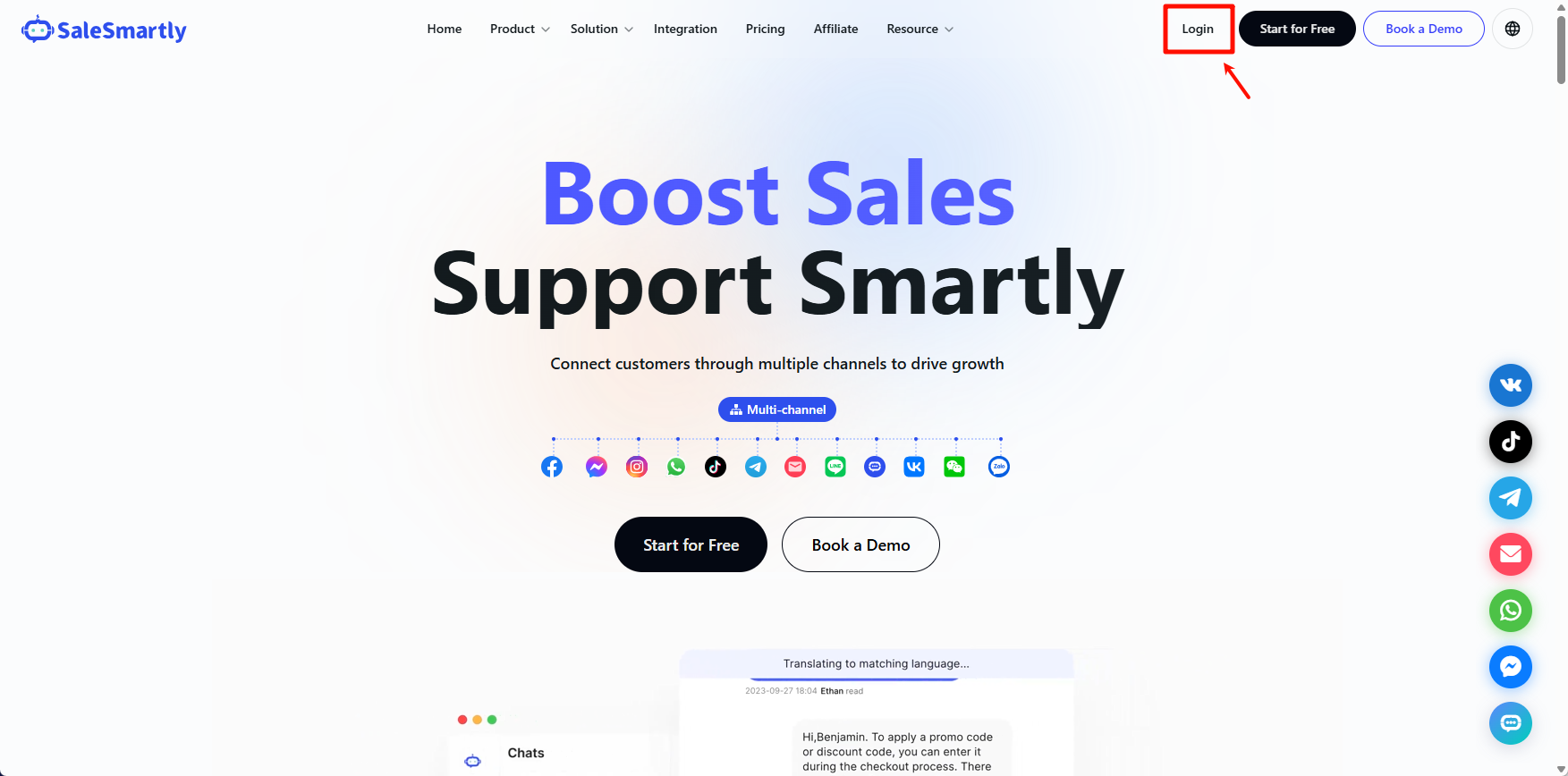 How to Register and Log In?-SaleSmartly-Help Center-SaleSmartly User Guide