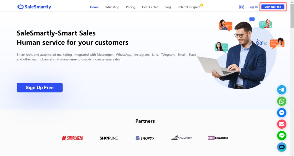 Register & Login-SaleSmartly-Help Center-SaleSmartly User Guide