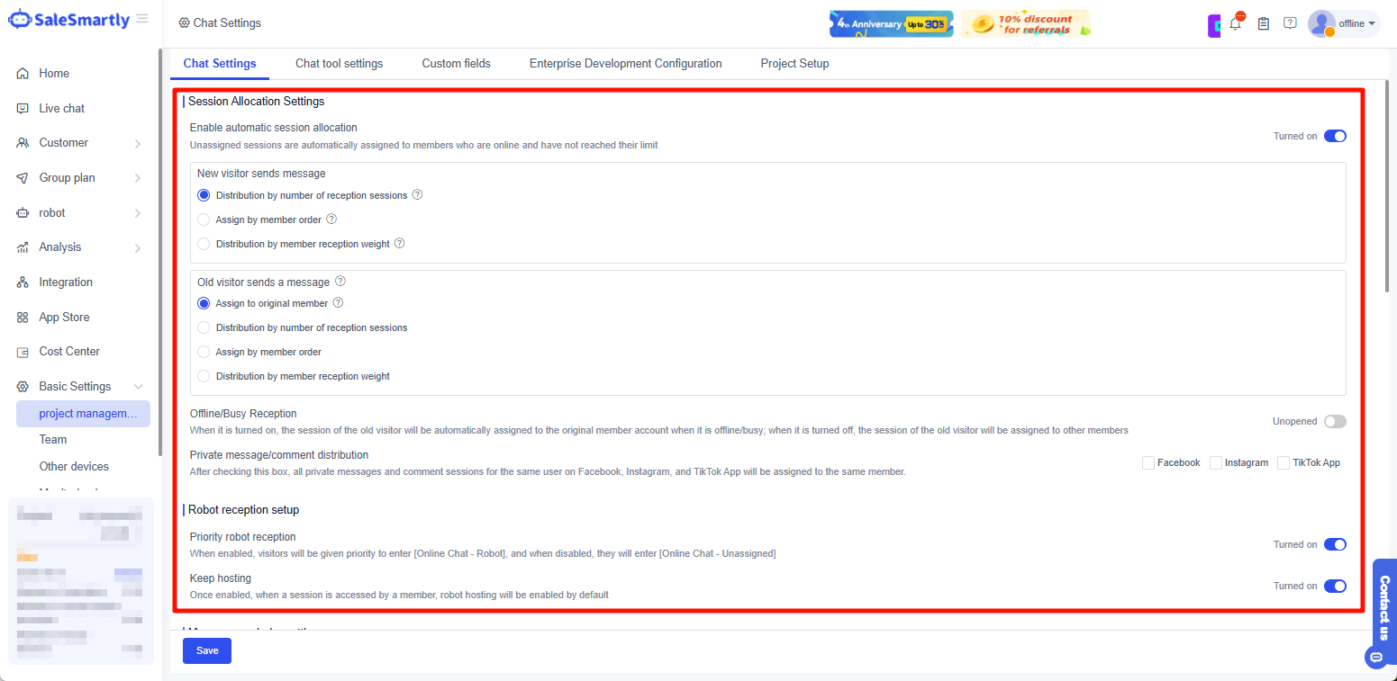 Quick Start [Basic Settings]
