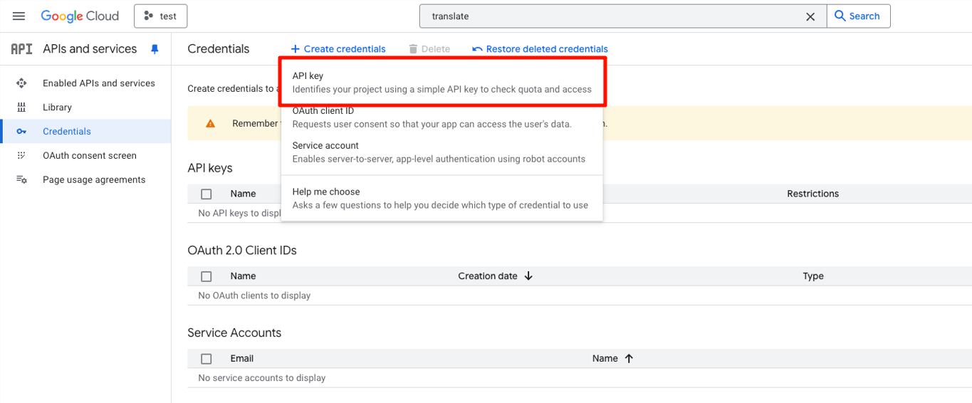 How to Configure Google Translate API Key?-SaleSmartly-Help Center ...