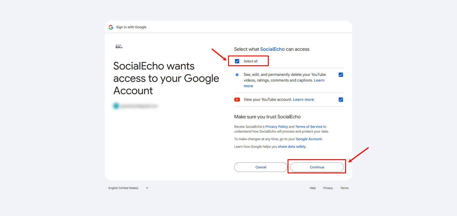 How to Connect Your YouTube Account