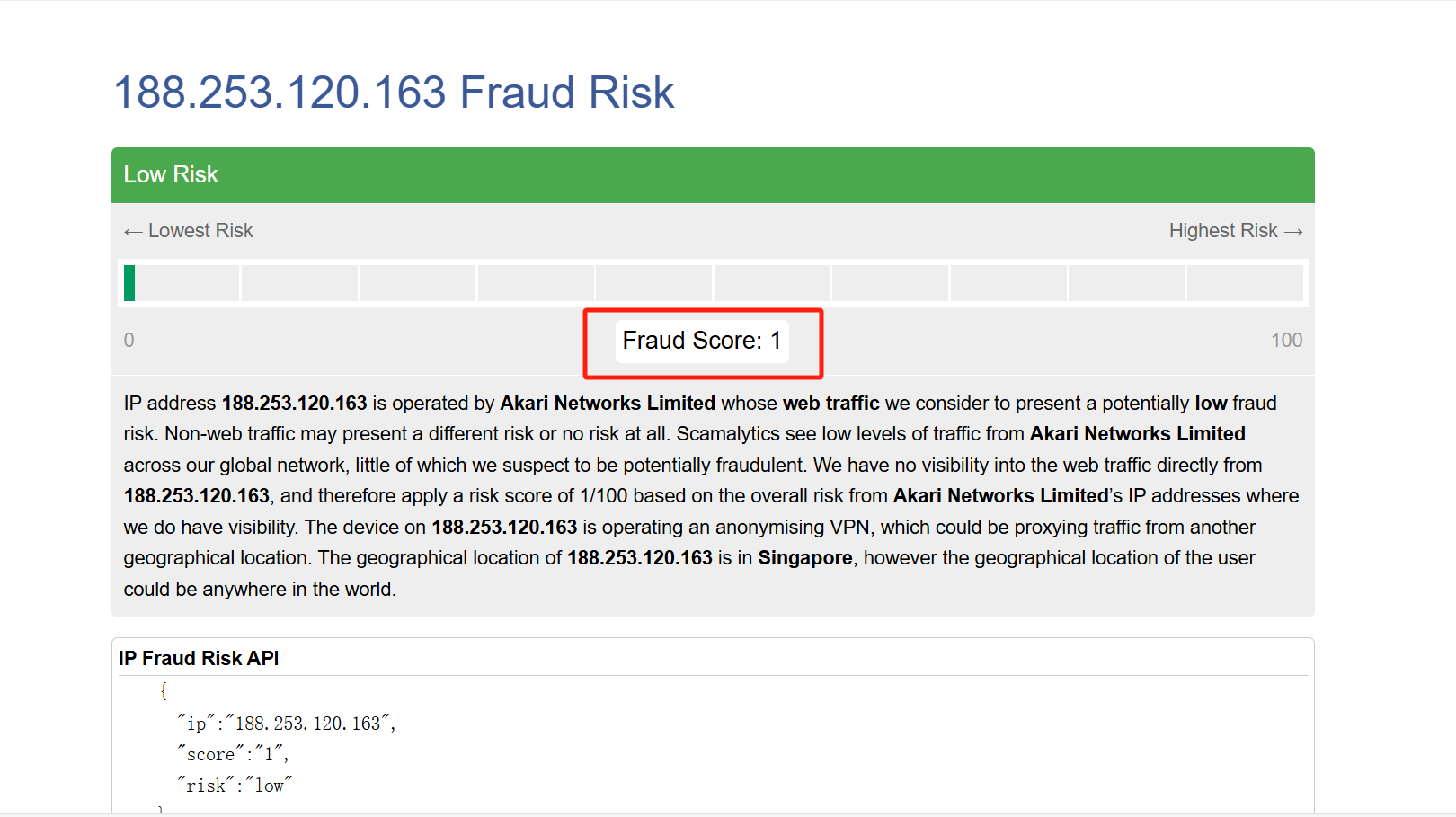 Understanding IP Fraud Scores: A Must-Read for Network Security Issues ...