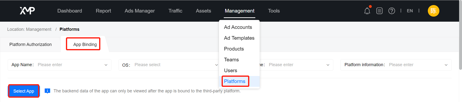AppsFlyer Postback-XMP | Help Center