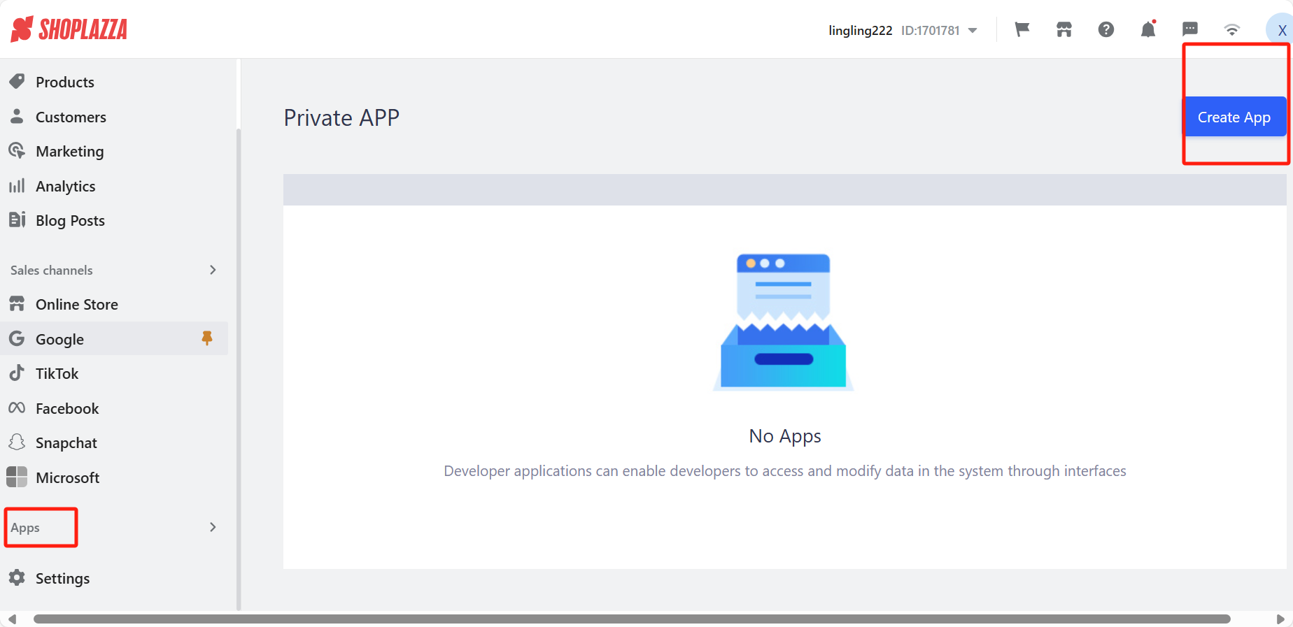 How to get API access token in Shoplazza?-XMP | Help Center