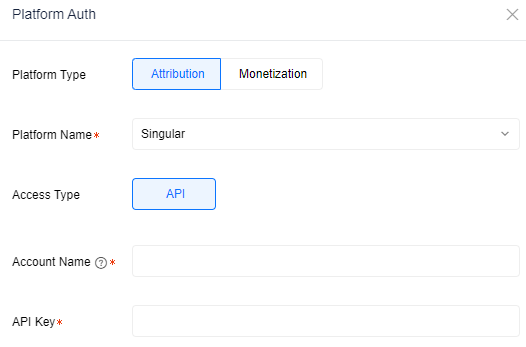 Singular API integration-XMP | Help Center