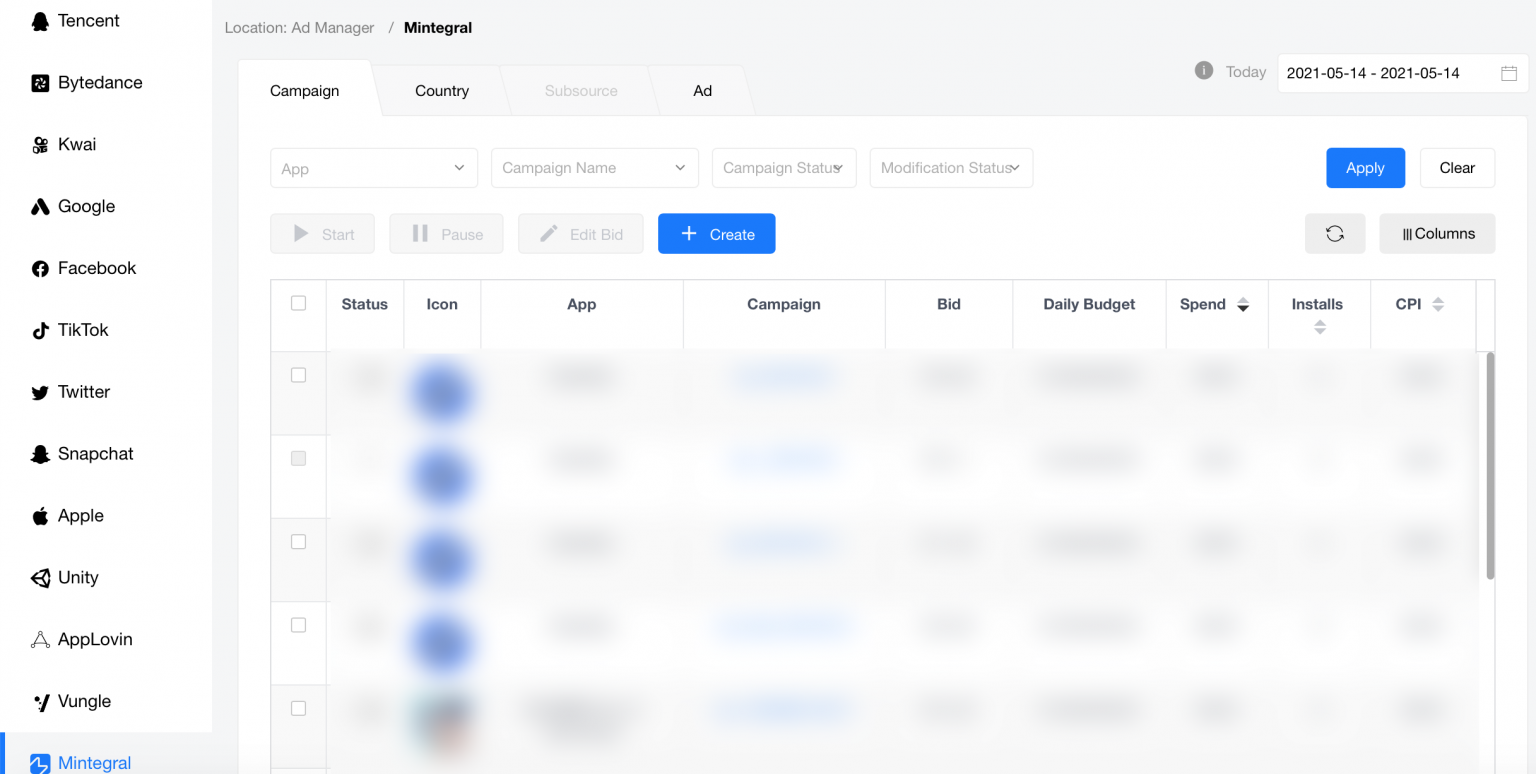 Mintegral-XMP | Help Center