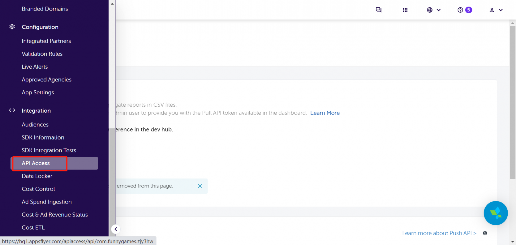 Configure Postback in AppsFlyer-XMP | Help Center