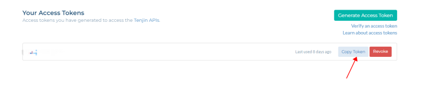 Tenjin API-XMP | Help Center