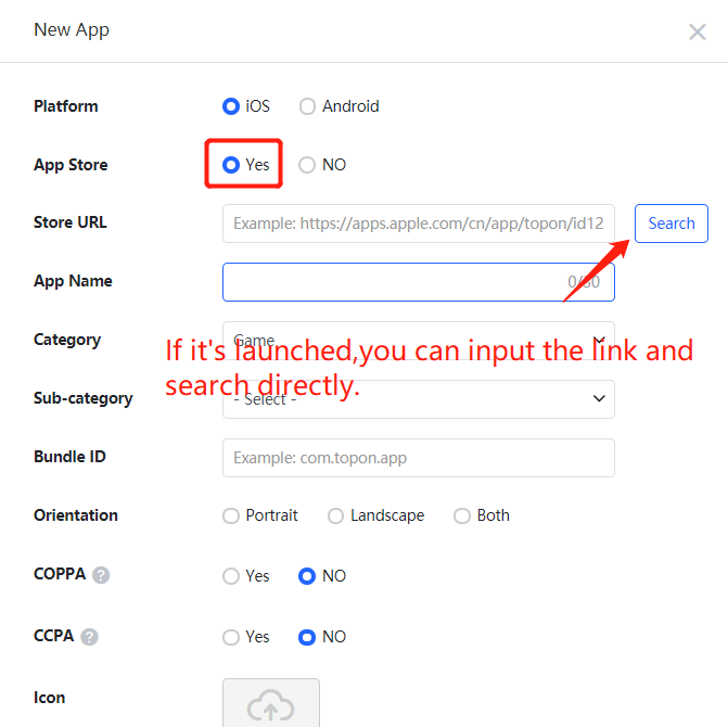 Application-TopOn Help center