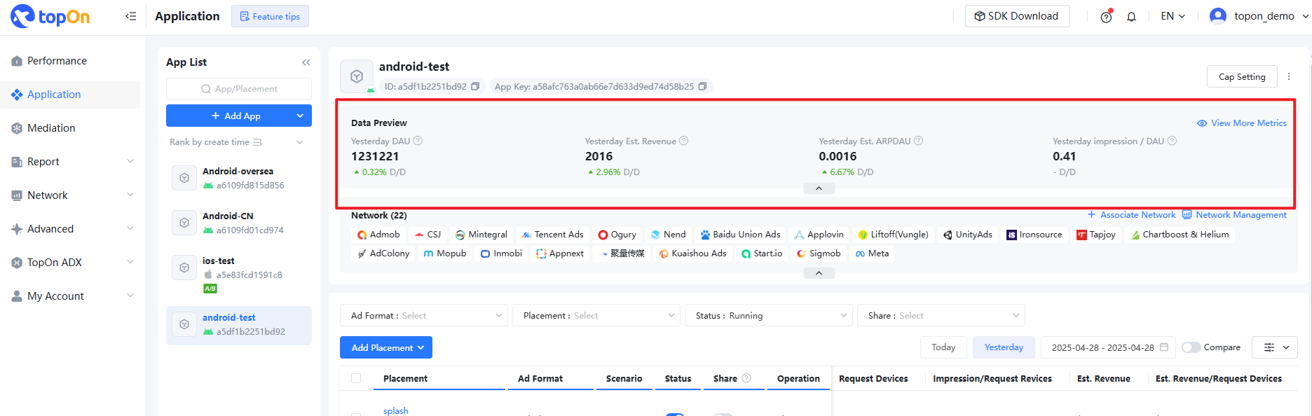 Application-TopOn Help center