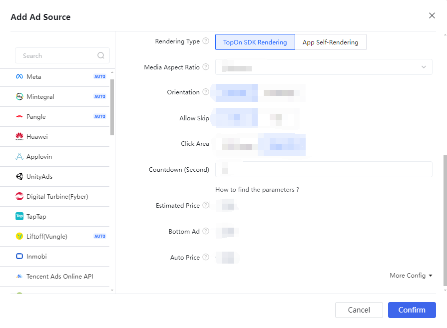 Customized Splash ads