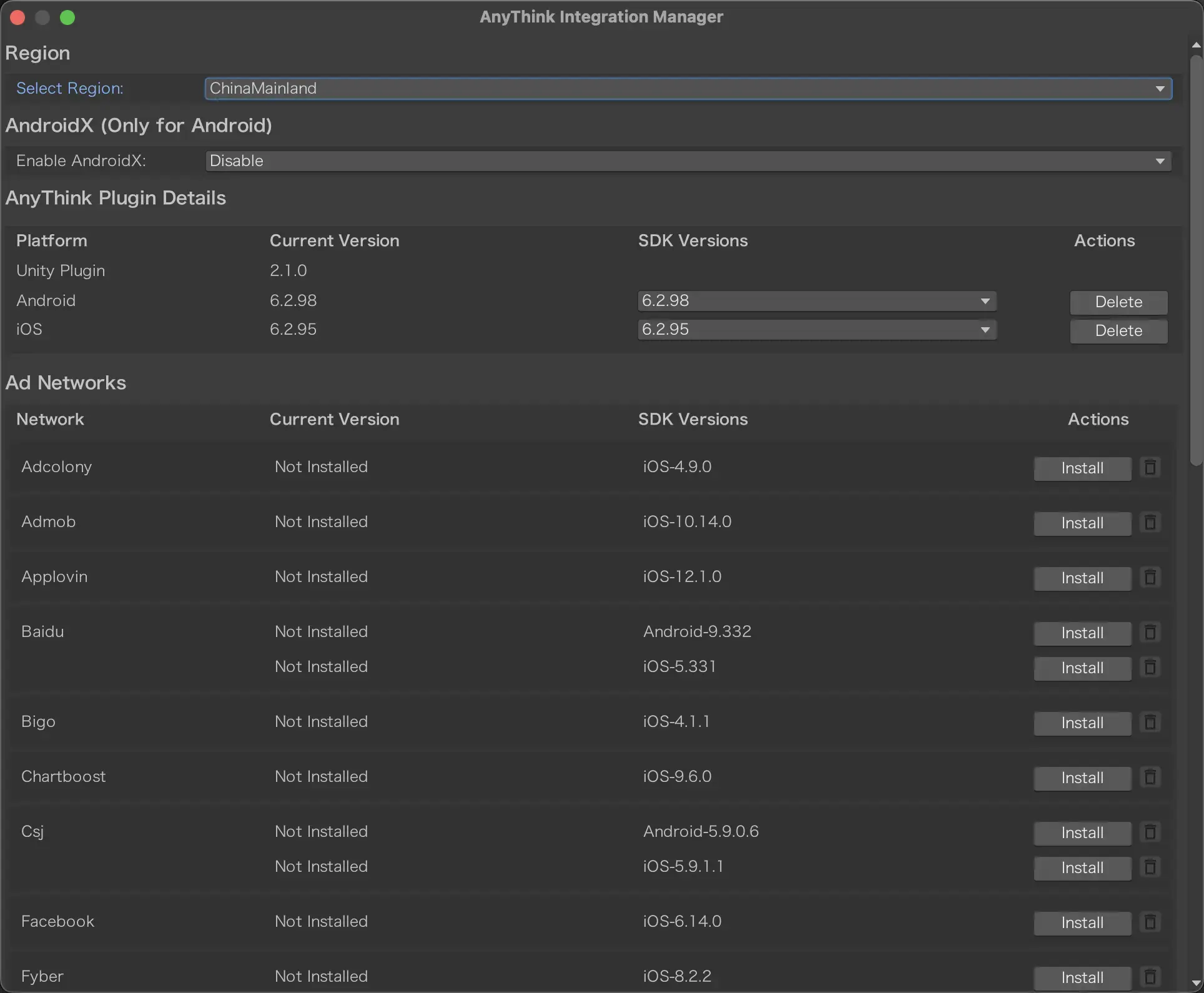 TopOn Unity3D Plugin (2.0.0+) import instructions-TopOn Help center