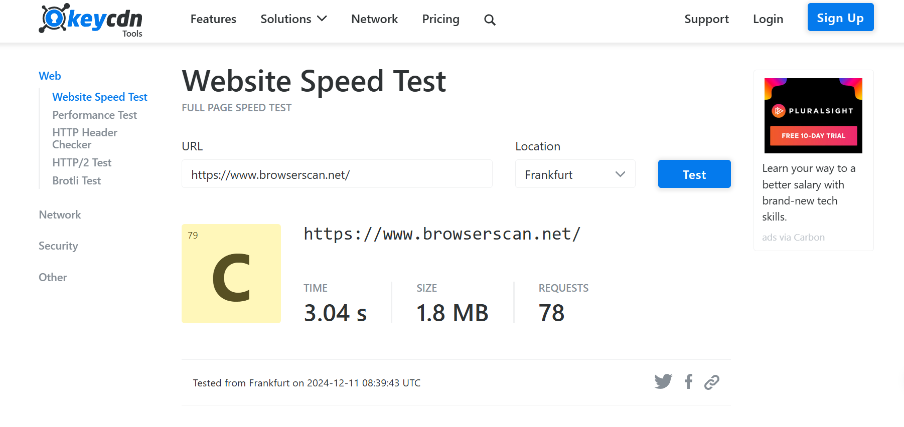 2024 年十大免费网站速度测试工具