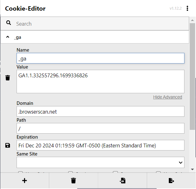 Cookie工具盘点：编辑/导入、导出/删除Cookie