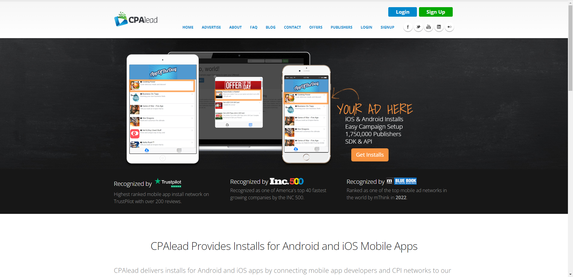 联盟营销平台：CPALead